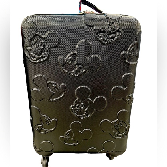 Disney | Other | Disney Mickey Mouse Carry On Suit Case Cabin Approved ...